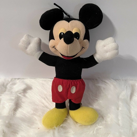 Disney | Toys | Vintage Playskool 9 Mickey Mouse Mini Bean Bag Plush ...